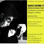 Bautizo del libro “Marco Antonio Ettedgui, poéticas teatrales pos(t ...